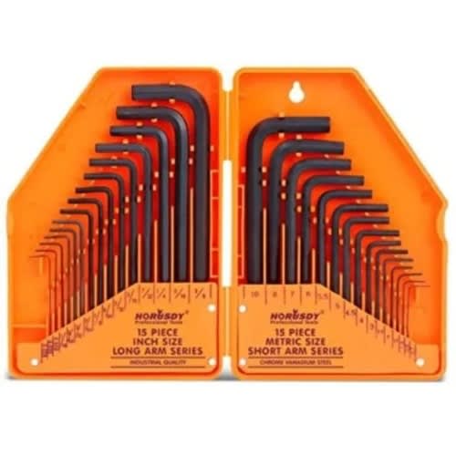 Hex Allen Key Wrench Screw Set Metric - 30piece | Konga Online Shopping