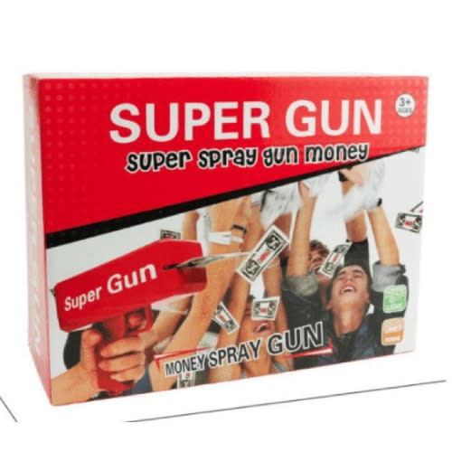 Super Gun Cash Cannon Money Spraying Machine - Red | Konga Online Shopping