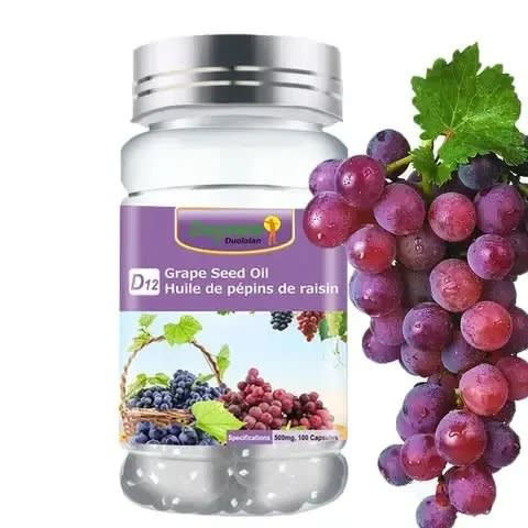 Grape Seed Oil Capsule - Dietary Supplement - 100 Capsules | Konga ...