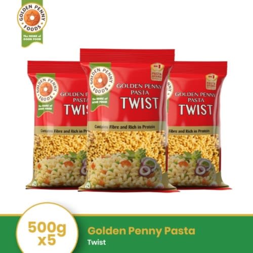 Golden Penny Pasta Twist 500g X 3 | Konga Online Shopping