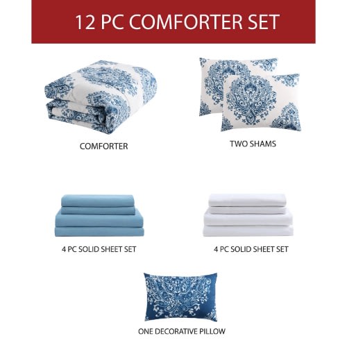 Costco Chandelier Full Reversible Comforter Set - 12pcs | Konga Online ...