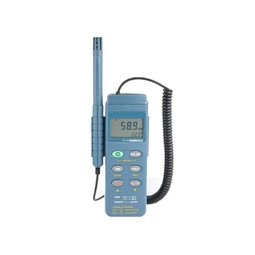 Omega Engineering 2 Channel Handheld Humidity K Type Thermocouple ...