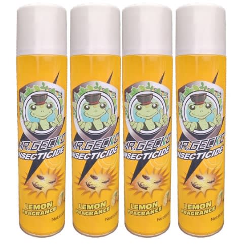 Mr Gecko Lemon Insecticide Spray - 600ml X 4pcs | Konga Online Shopping