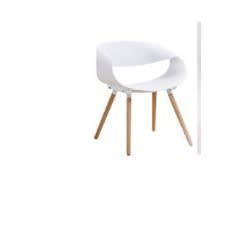 Round Beechwood Dining Table With 2 Sitting Chairs - White | Konga ...
