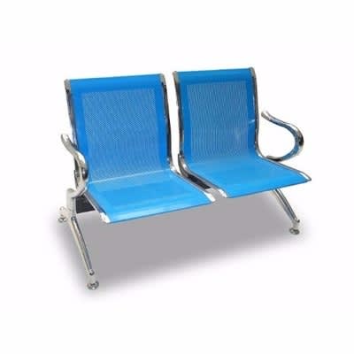 Office Reception Waiting Chair - 2-seater - Blue | Konga Online Shopping