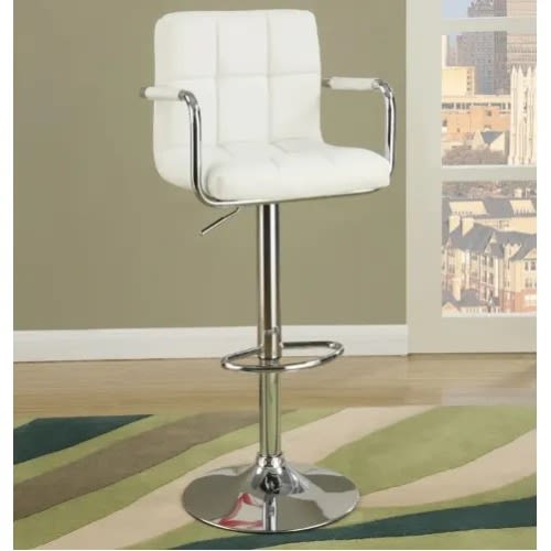 White Adjustable Height Bar Stool | Konga Online Shopping
