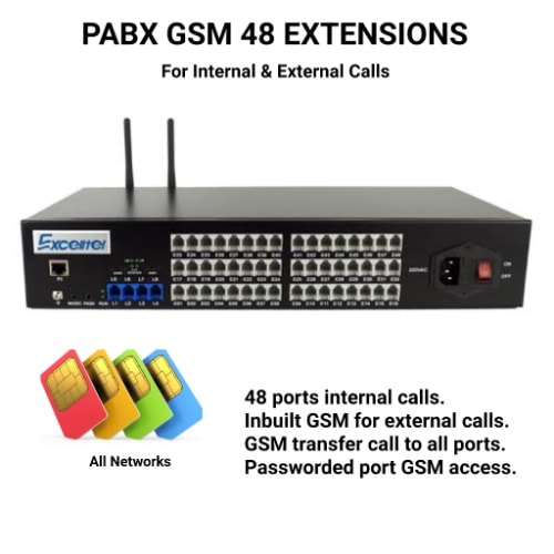 Pabx Gsm 48 Extensions For Wired Intercom. | Konga Online Shopping