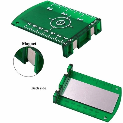 KDK Laser Target Plate Board For Green Beam Cross Line Laser Level ...