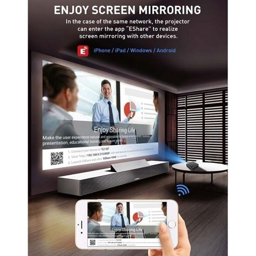 P11 4k Hd Dlp Mini 3d Projector Smart Micro Convenient Projector, Style: | Konga Online Shopping