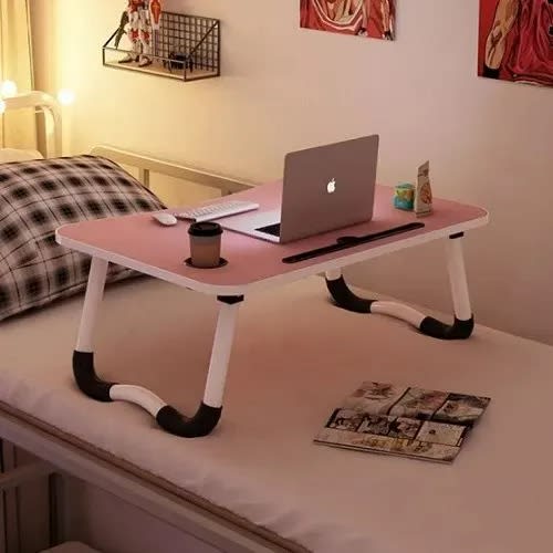 Foldable Laptop Table - Pink | Konga Online Shopping