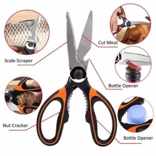 Multi-functional Kitchen Scissors | Konga Online Shopping