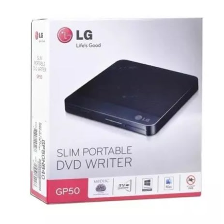 LG Lg Electronics 8x Usb 2.0 Super Multi Ultra Slim Portable Dvd ...