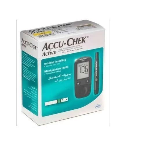 Accu-chek Digital Glucometer Blood Glucose Sugar Level Monitor Test ...