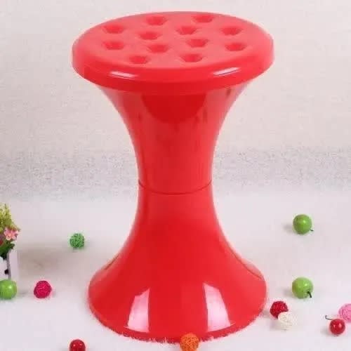 Detachable Plastic Kitchen Stool- Red | Konga Online Shopping