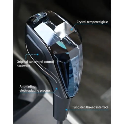 Costumize Lexus Glass Gear Shift Knob Cover With Touch Sensor- Led ...