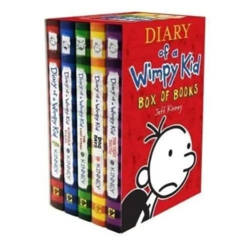 Diary Of A Wimpy Kid Collection: A Set Of 5 Books | Konga Online Shopping