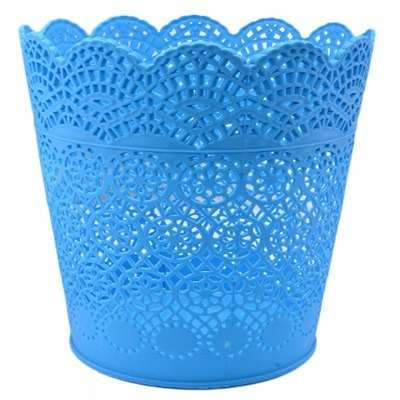 Plastic Waste Basket - Blue | Konga Online Shopping