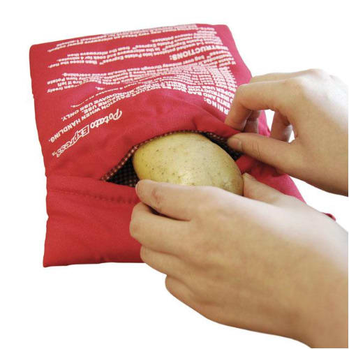 Potato Express Microwave Cooker Bag - Red | Konga Online Shopping