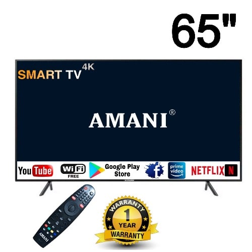 Amani 65” Android Smart Tv -ultra 4k View | Konga Online Shopping