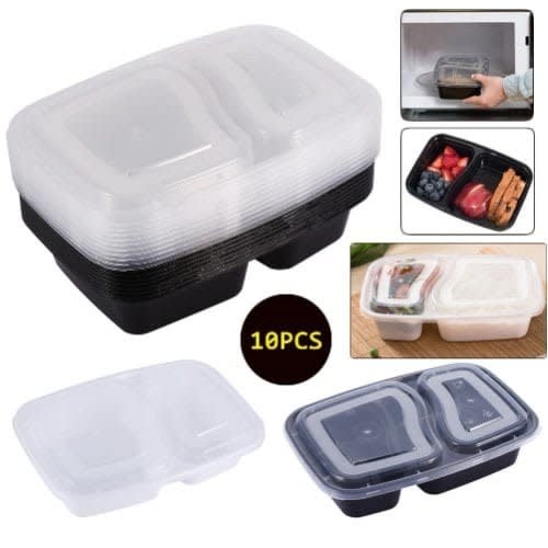 Portion Control Meal Prep Container - 20 Pieces | Konga Online Shopping