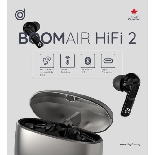 DigifonBoomair Hifi2 Enc Tws Earbuds - digifon | DBO3 | Konga Online ...