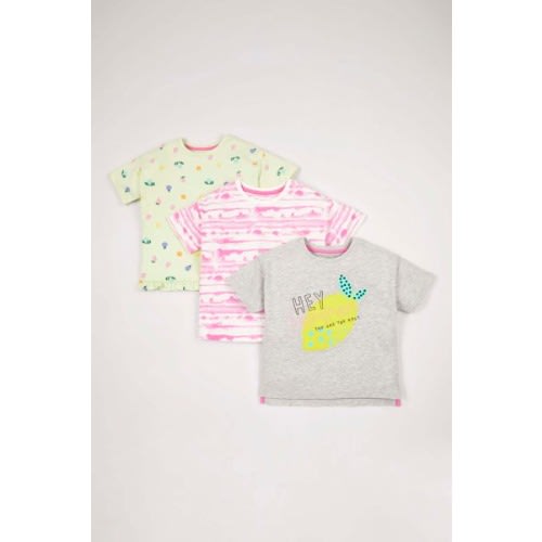 Morrisons Lemon Zest Baby Girl T Shirts - 3 Pack | Konga Online Shopping