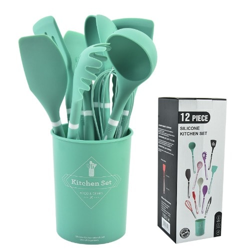 Silicone Cooking Spoon Set | Konga Online Shopping