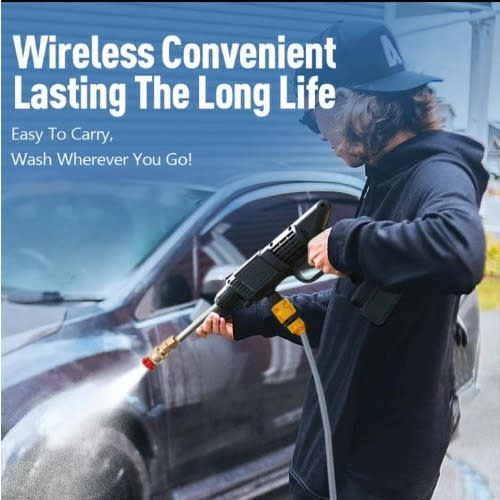 Rechargeable Cordless Pressure Washer - 48V Double Batteries | Konga ...