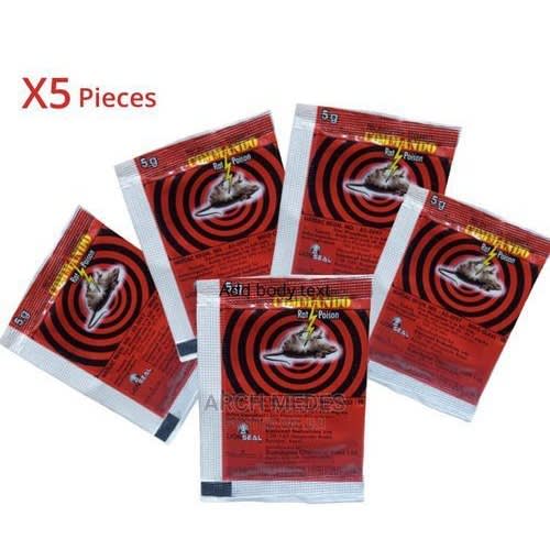 Commando Kill And Dry Rat Poison Rodenticide - 5g - 5pieces | Konga ...