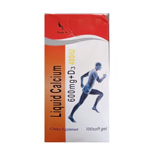 Liquid Calcium 600mg + Vitamin D3 - 100 Soft Gels | Konga Online Shopping