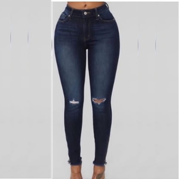 Classic Ripped Denim Jean | Konga Online Shopping