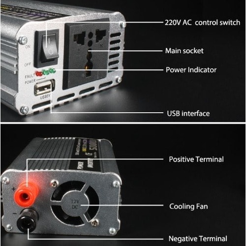 Power Inverter - 500W | Konga Online Shopping