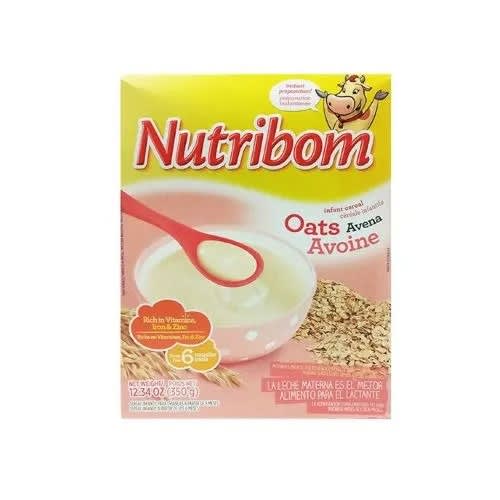 Nutribom Infant Cereal Oats Avena - 6 Months + - 12.34 Oz | Konga Online Shopping
