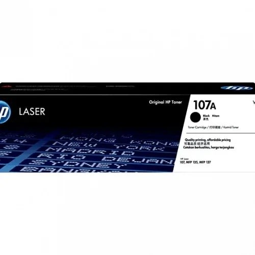 Hp 107a W Laser Toner - Black | Konga Online Shopping