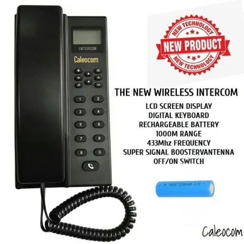 Wireless Intercom With Display - 4 Users | Konga Online Shopping
