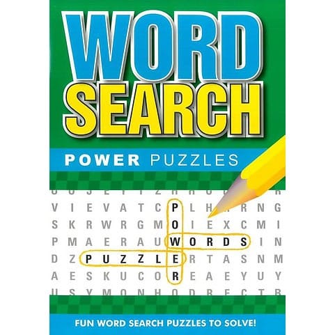 Alligator Books Word Search Power Puzzles - Green | Konga Online Shopping