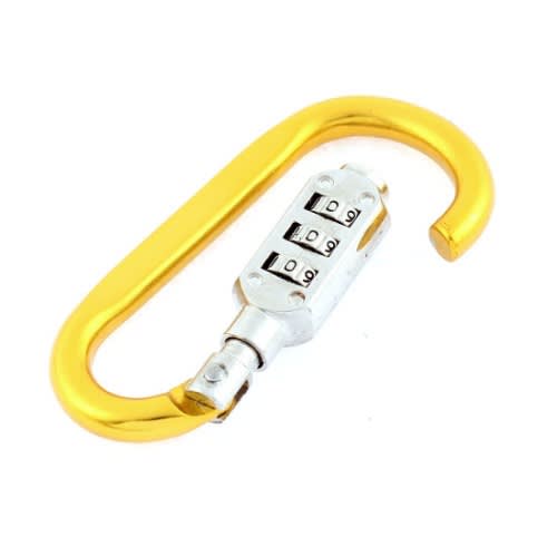 Resettable Combination Number 3 Digit Padlock Hook | Konga Online Shopping