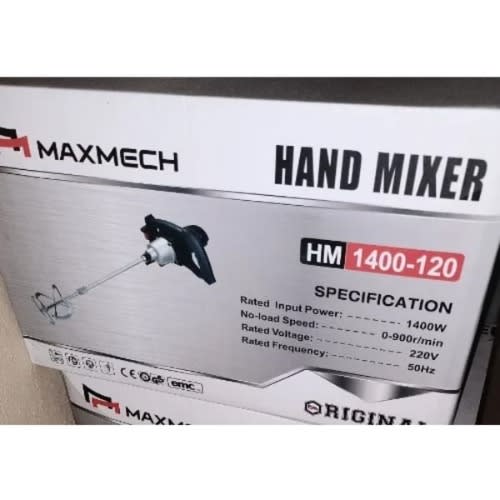 MAXMECH Industrial Paint Mixer Machine - 1400W | Konga Online Shopping