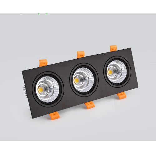 Unique T3 Triple Led Spot Light - 3 x 3 x 1W | Konga Online Shopping