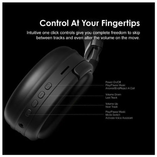 Oraimo Wireless Headphone - Black | Konga Online Shopping