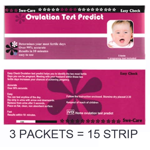 Ovulation Lh Test Strip - 15pcs | Konga Online Shopping