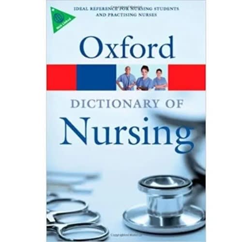 Oxford Dictionary Of Nursing. | Konga Online Shopping
