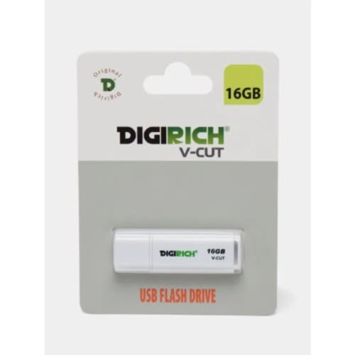 Digirich V-cut Usb Flash Drive - 16GB - White | Konga Online Shopping