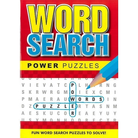 Alligator Books Word Search Power Puzzles Red | Konga Online Shopping