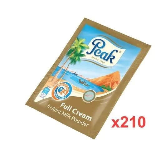 Peak Powdered Milk Sachet - 16g - 210 Pieces | Konga Online Shopping