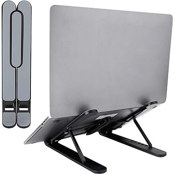 P1 Multi Position Foldable Notebook Bracket - Black | Konga Online Shopping
