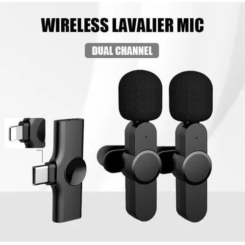 K8 Wireless Bluetooth Microphone For Android - Type C - Black | Konga ...