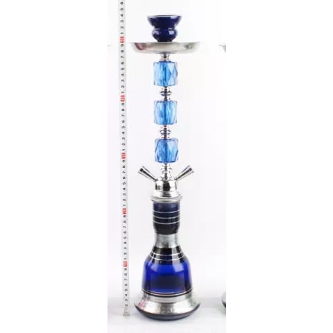 Shisha Time Fancy Double Hose Shisha Pot - Blue | Konga Online Shopping