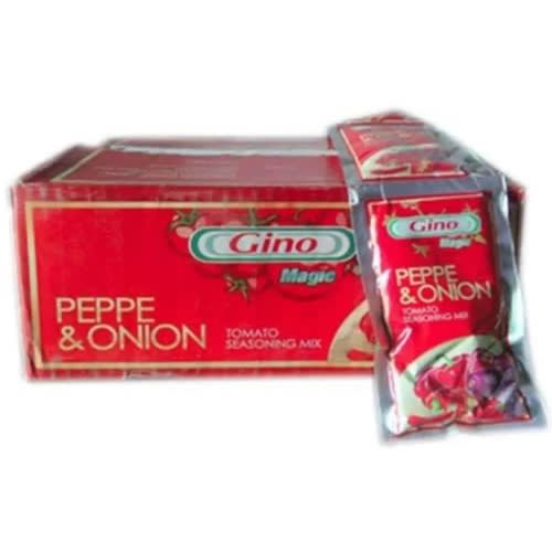 Gino Pepper & Onion Tomato Paste - 1 Carton 70g X 50 Sachets | Konga ...