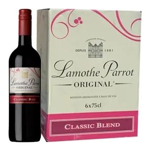 Lamothe Parrot Sweet Red Wine -Classic Blend -75cl - 11% Alc - 6 ...